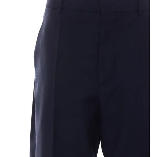 Bottega Veneta Grain De Poudre Wool Pants