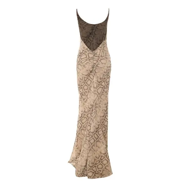Andamane The Attico Ninfea Maxi Dress - Cream