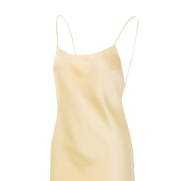 Andamane The Attico Maxi Ninfea Dress - Yellow