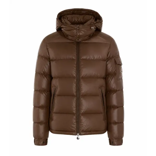 Moncler Maya Down Jacket - Brown