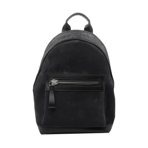 TOM FORD Calf Leather Backpack - Gray