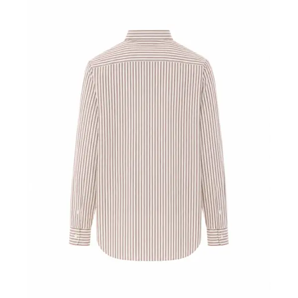 Auralee Striped Cotton Silk Shirt