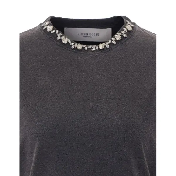 GOLDEN GOOSE Crystals T-shirt