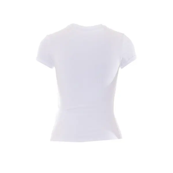 Alexander Wang Fitted Ringer T-shirt With Cherry Print And Logo