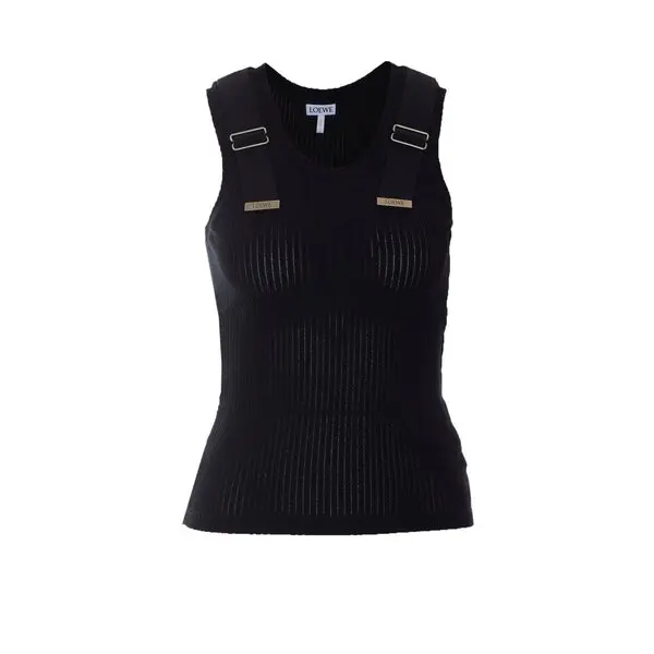 Loewe Stretch Cotton Tank Top