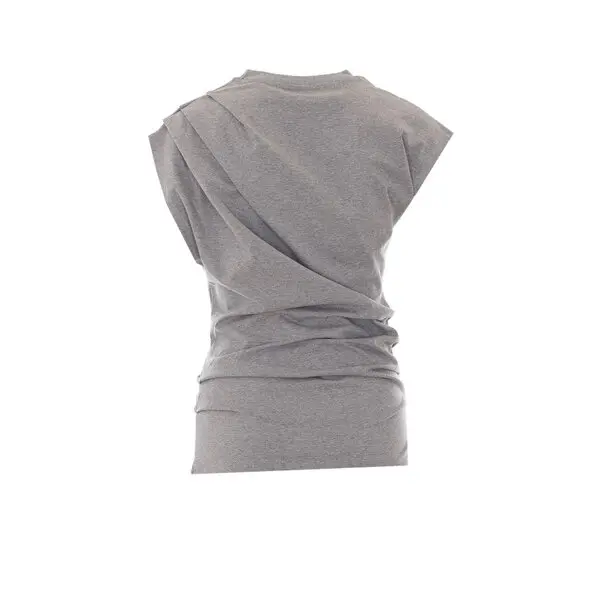 GANNI Heavy Draped T-shirt