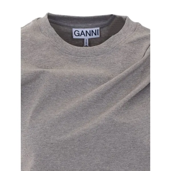 GANNI Heavy Draped T-shirt