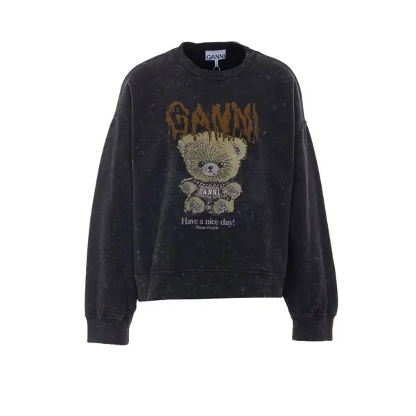GANNI Forest Teddy Sweatshirt
