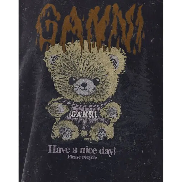 GANNI Forest Teddy Sweatshirt