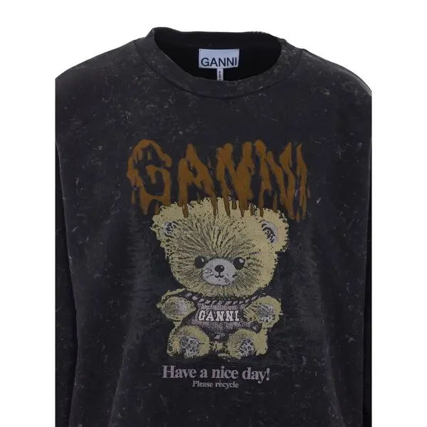 GANNI Forest Teddy Sweatshirt