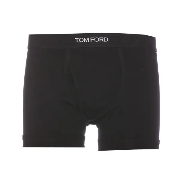 TOM FORD Bipack Logo Boxer - Black