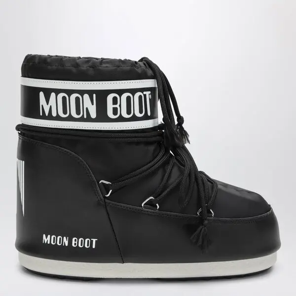 Moon Boot Icon Low Nylon Boot - Black