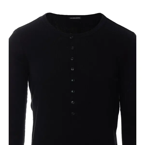 ANN DEMEULEMEESTER Hamar Wrinkled Long Sleeves T-shirt