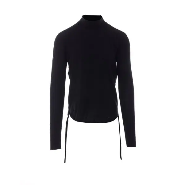 ANN DEMEULEMEESTER Lenart Wrinkled Long Sleeves T-shirt