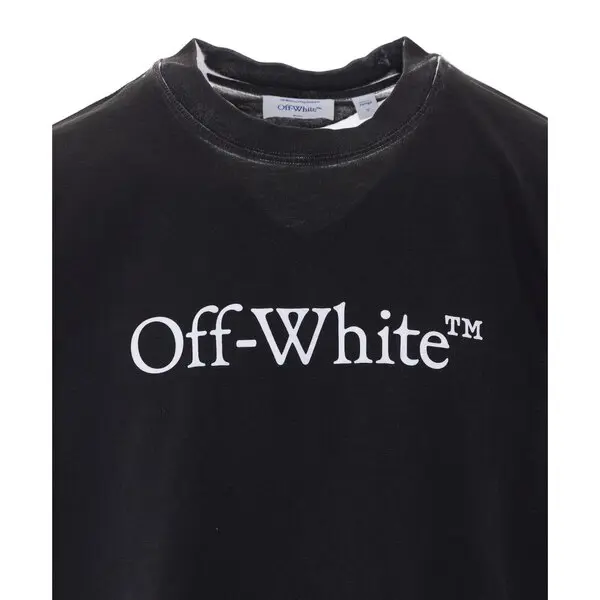 Off-White Negative Big Bookish Skate T-shirt