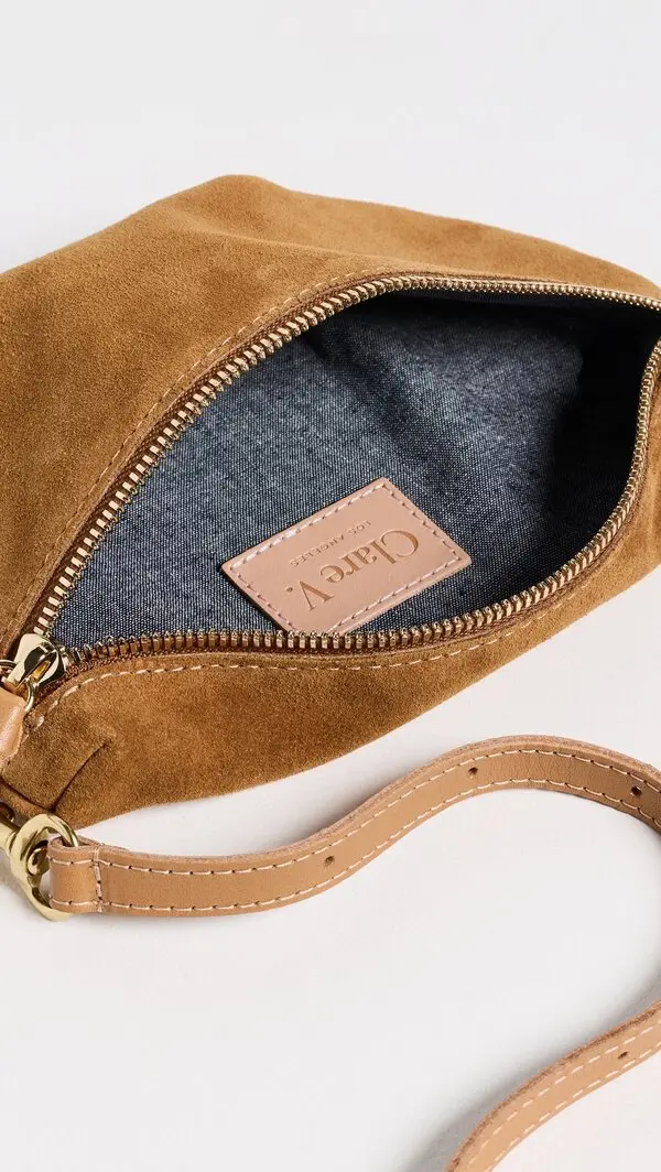 Clare V. Petite Fanny Suede Belt Bag