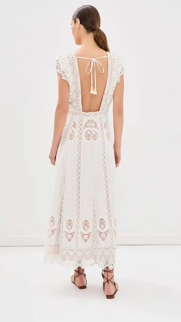 Johanna Ortiz Grace In The Open Fields Maxi Dress