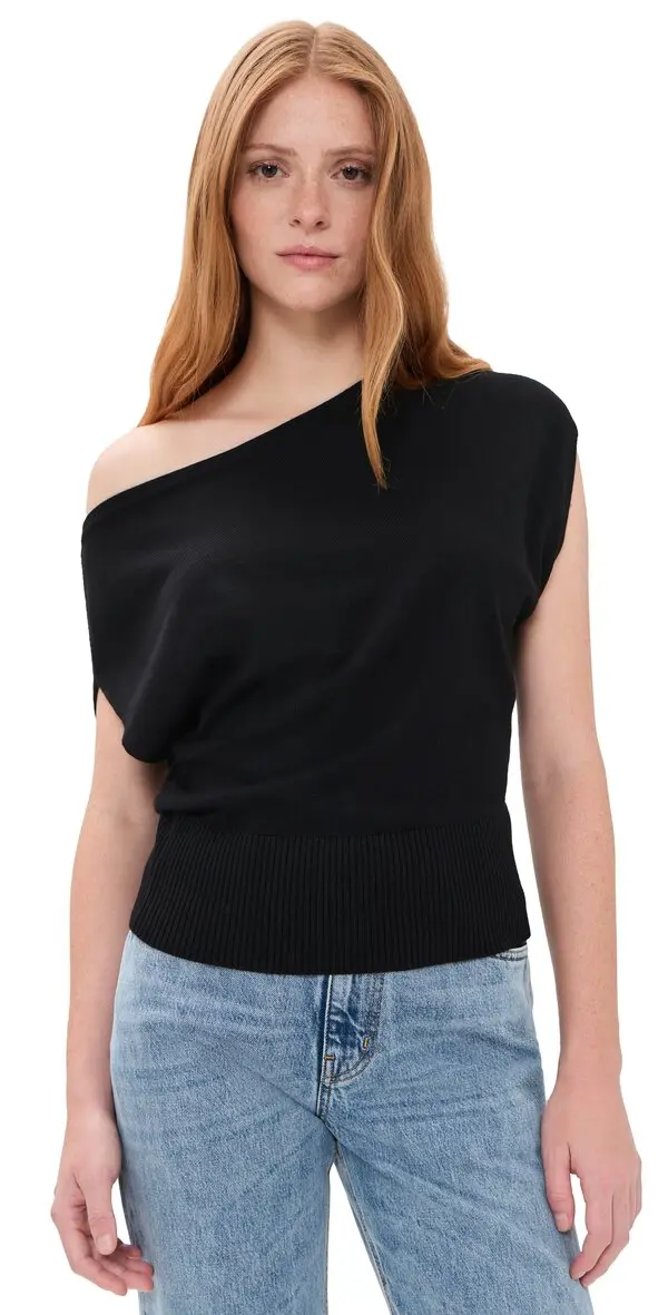 Ramy Brook Chet Wool Sweater - Black