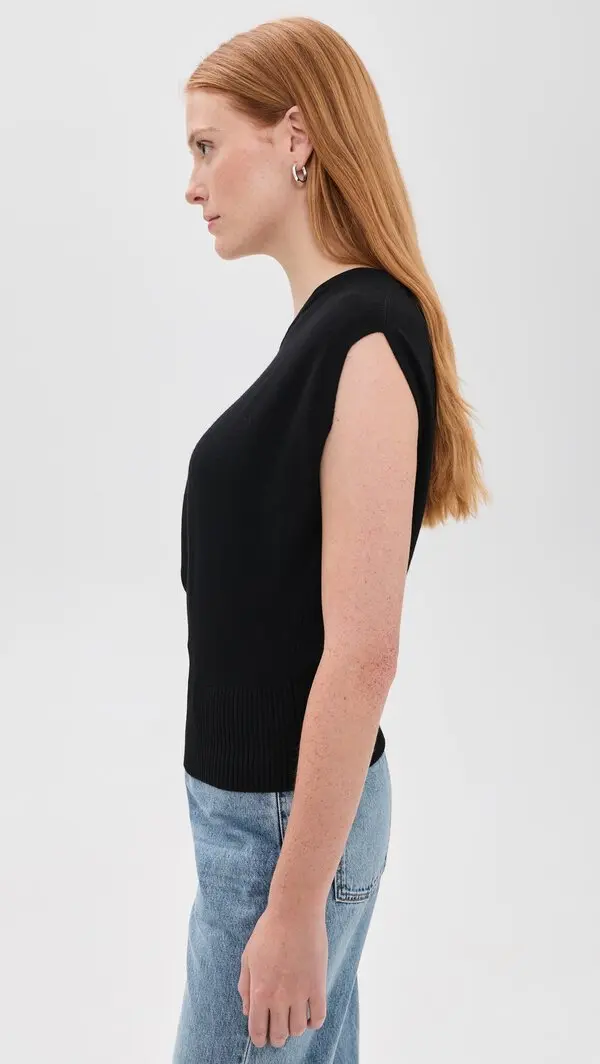 Ramy Brook Chet Wool Sweater - Black