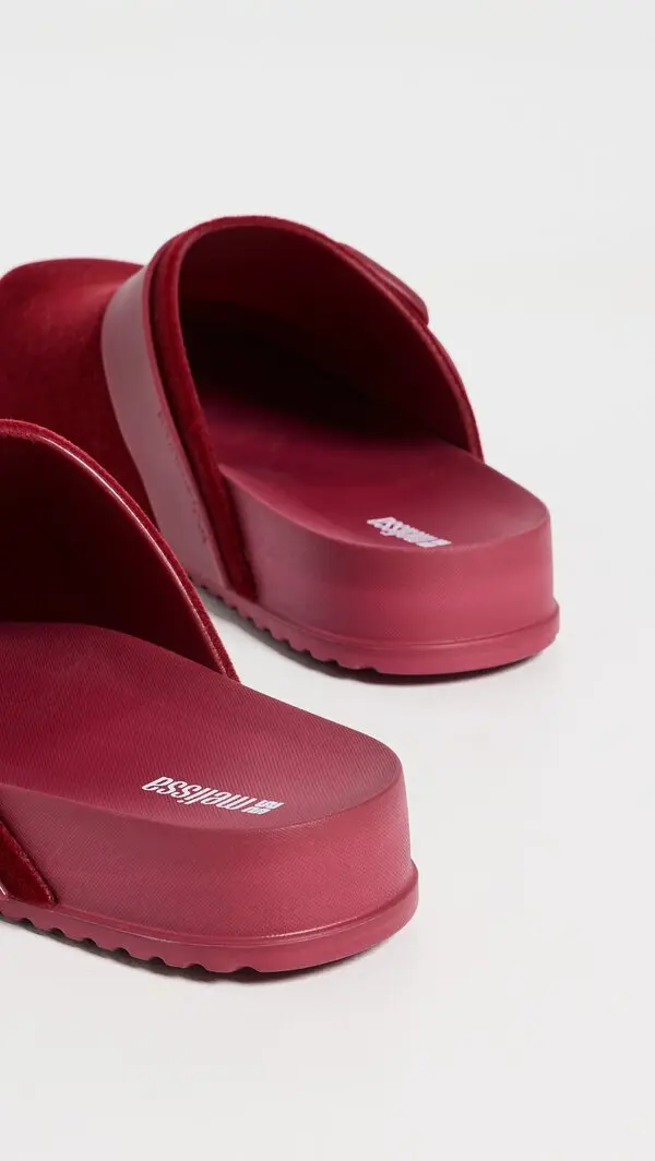 Melissa Cozy Velvet Clogs