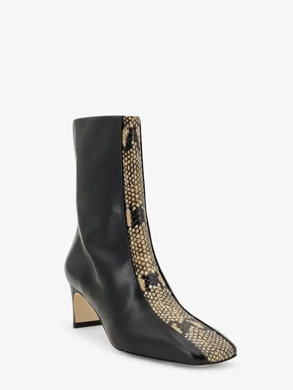 AeydĒ Leather Ankle Boots - Multicolor