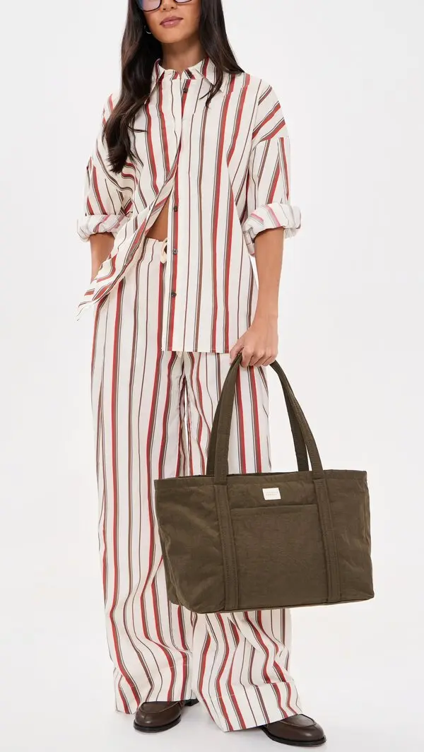 LOEFFLER RANDALL Mira Everyday Tote - Chocolate