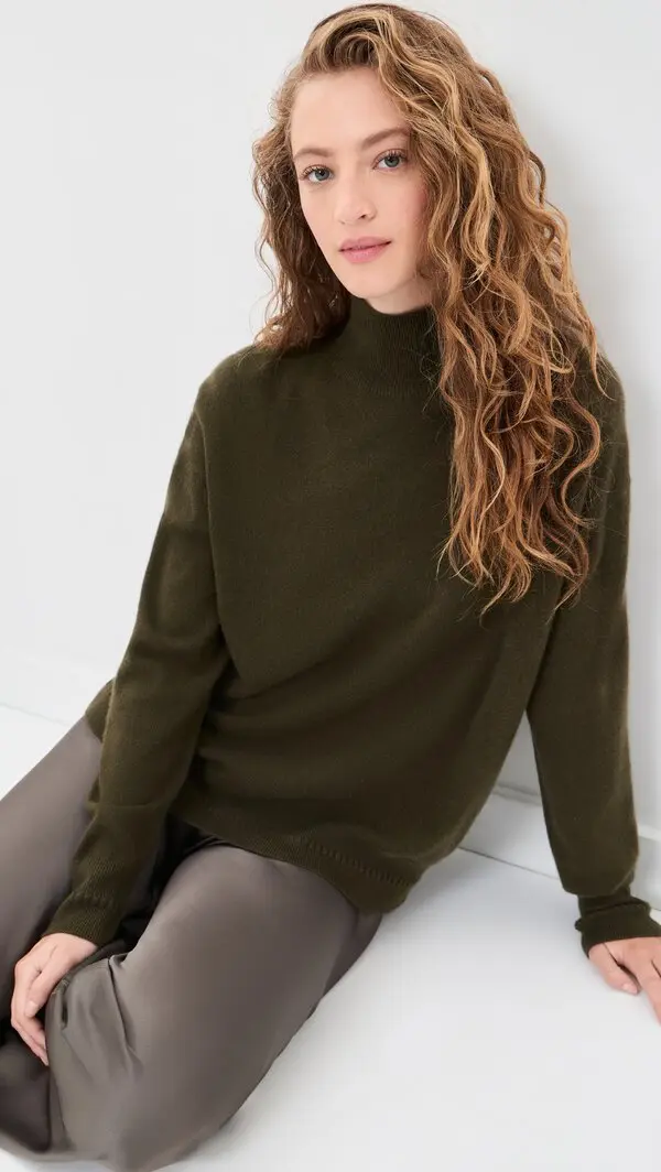 Tanya Taylor Tipper Cashmere Turtleneck Sweater
