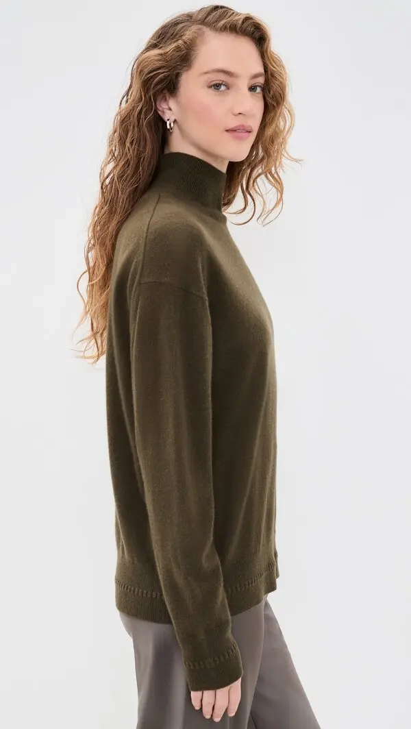 Tanya Taylor Tipper Cashmere Turtleneck Sweater