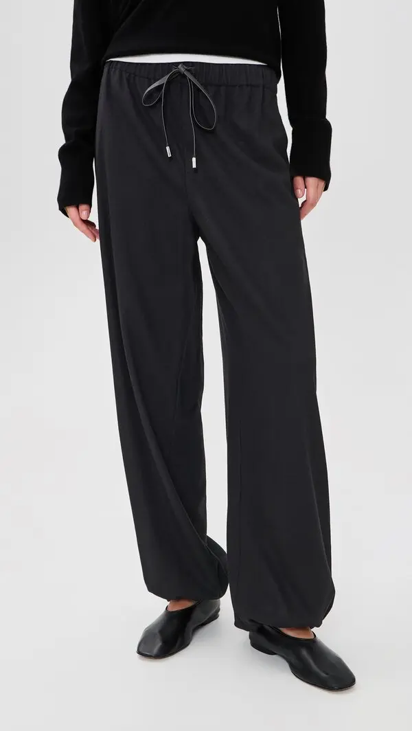 Vince Soft Flannel Drawstring Pants