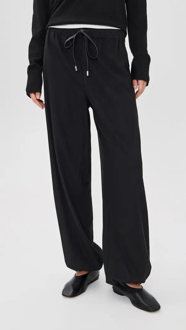 Vince Soft Flannel Drawstring Pants
