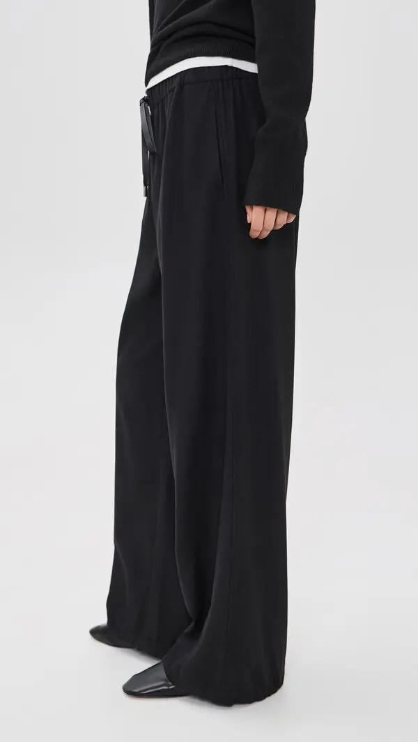 Vince Soft Flannel Drawstring Pants