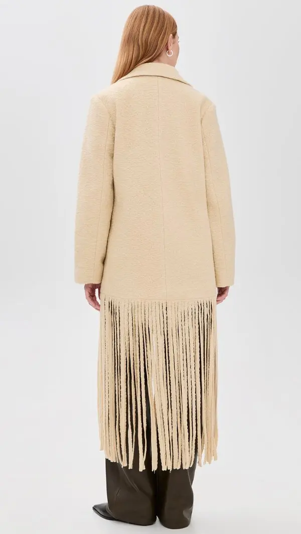 SIMONMILLER Vero Fringe Coat