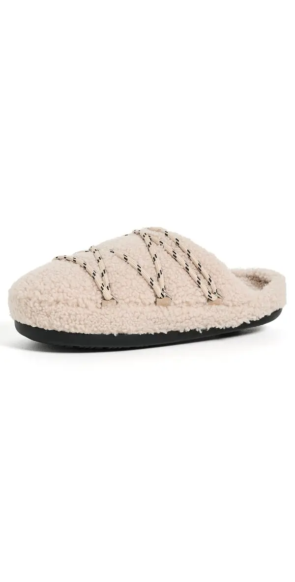 Moon Boot Teddy Sherpa Slippers