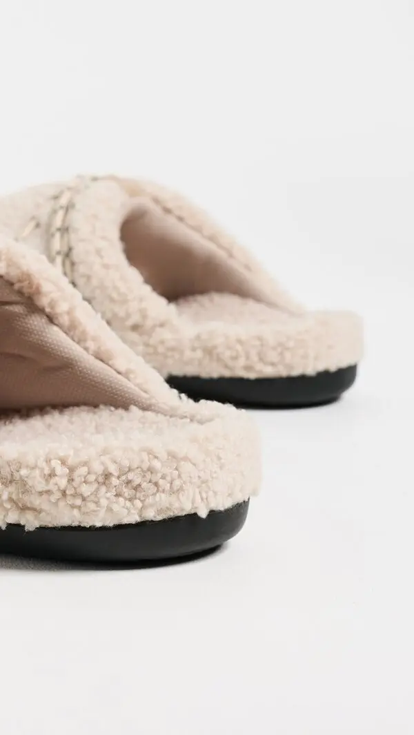 Moon Boot Teddy Sherpa Slippers