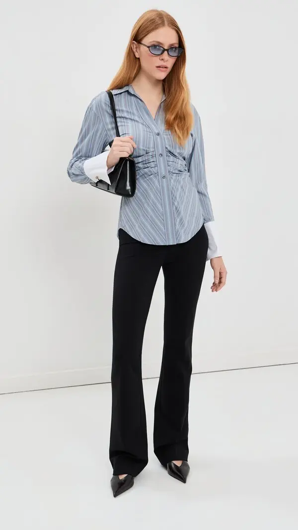 Veronica Beard Devra Button Down Shirt