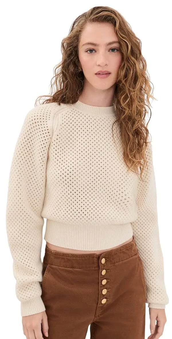 Ulla Johnson Ronan Knit Pullover - Cloud