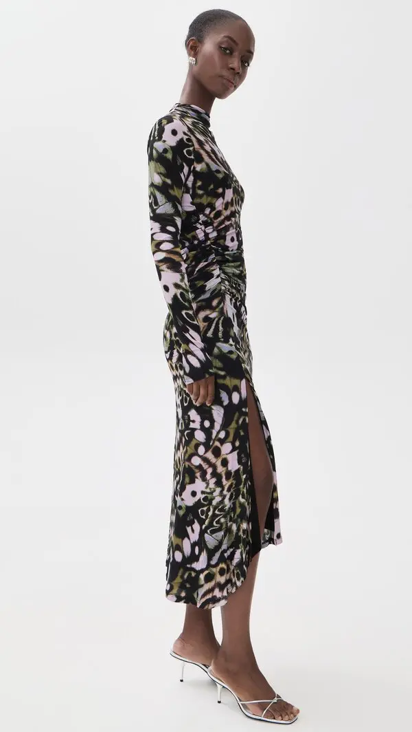AMUR Isabella Printed Dress