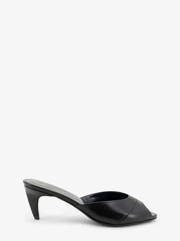 JUDE Leather Cave Mule Sandals - Multicolor