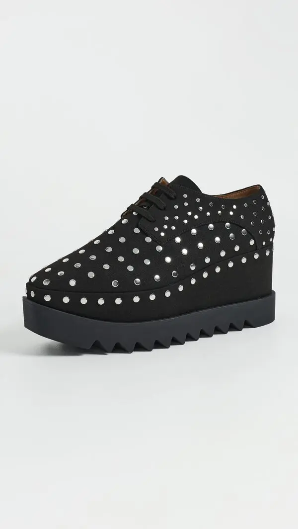 Stella McCartney Elyse Alter Suede Sneakers