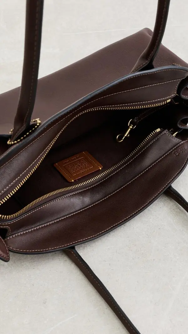 COACH Super Soft Empire Carryall 34 Shoulder Bag