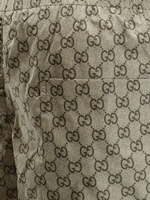 Gucci Poplin Bermuda Shorts - Multicolor