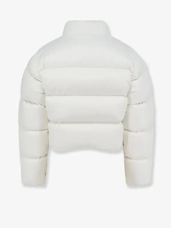 Gucci Crop Fit Down Jacket With Crest