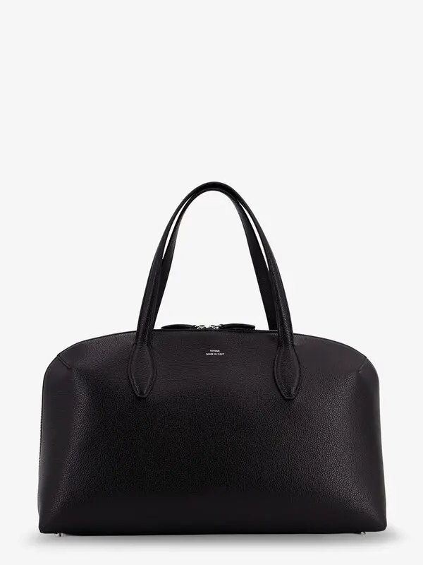 TOTEME Leather Handbag With Engraved Logo On The Front