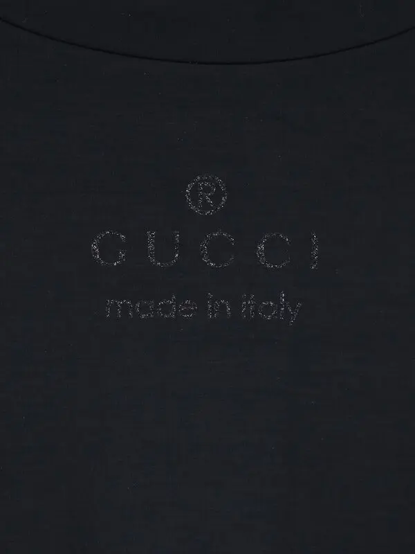 Gucci Stretch Modal T-shirt - Black