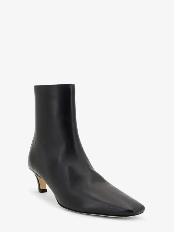 TOTEME Leather Boots - Black