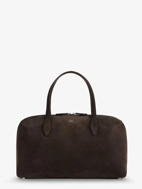TOTEME Day Suede Handbag - Brown
