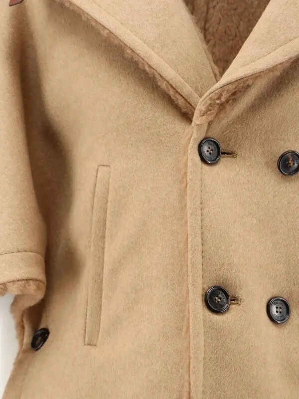 Max Mara Mxamemo Camel Hair Coat - Multicolor