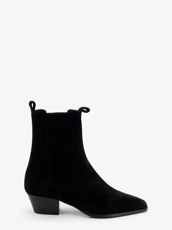 AeydĒ Suede Ankle Boots - Black