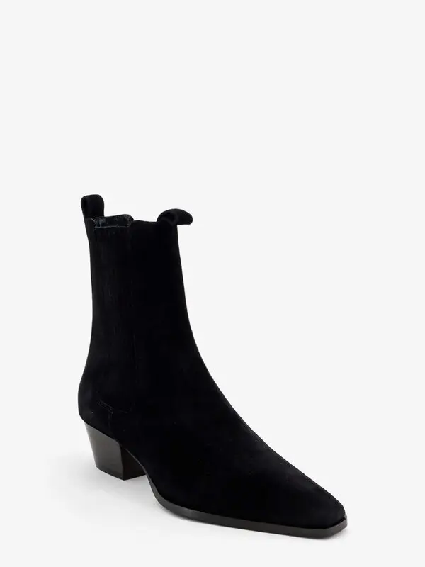 AeydĒ Suede Ankle Boots - Black