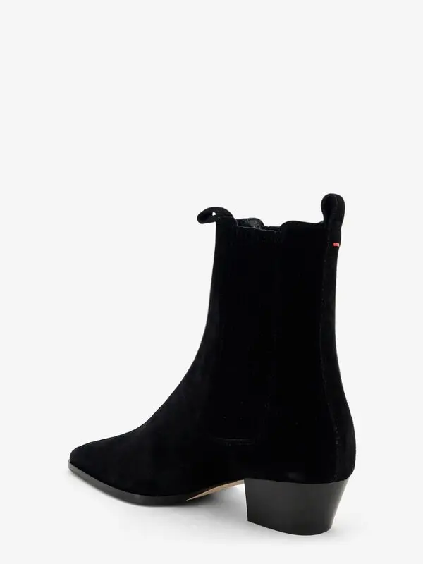 AeydĒ Suede Ankle Boots - Black